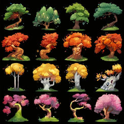 Tree Sprites - itch.io