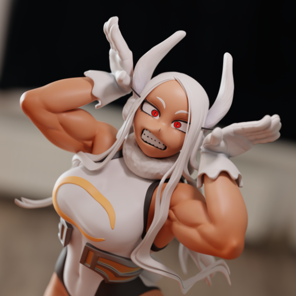 Mirko STATUE by HeraldoCaido