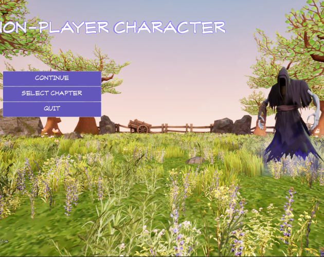 NON-PLAYER CHARACTER by Riane