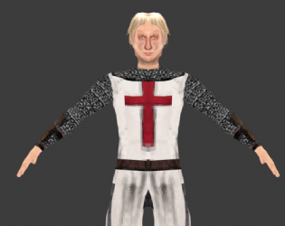 Low Poly Crusader by CLOUDLESS STUDIO