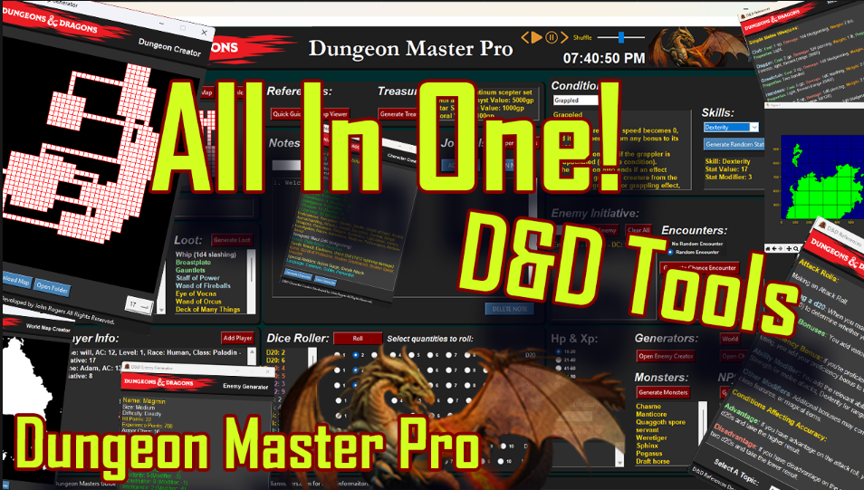 Dnd Dungeon Master Pro by Willisthehy
