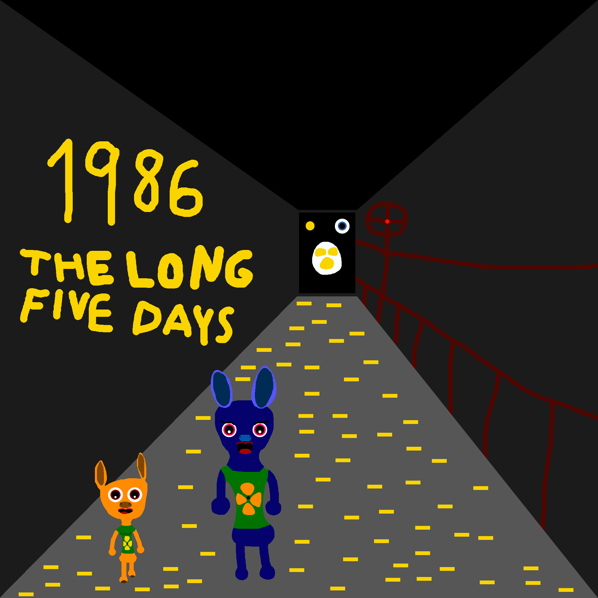 1986 a long five days - itch.io