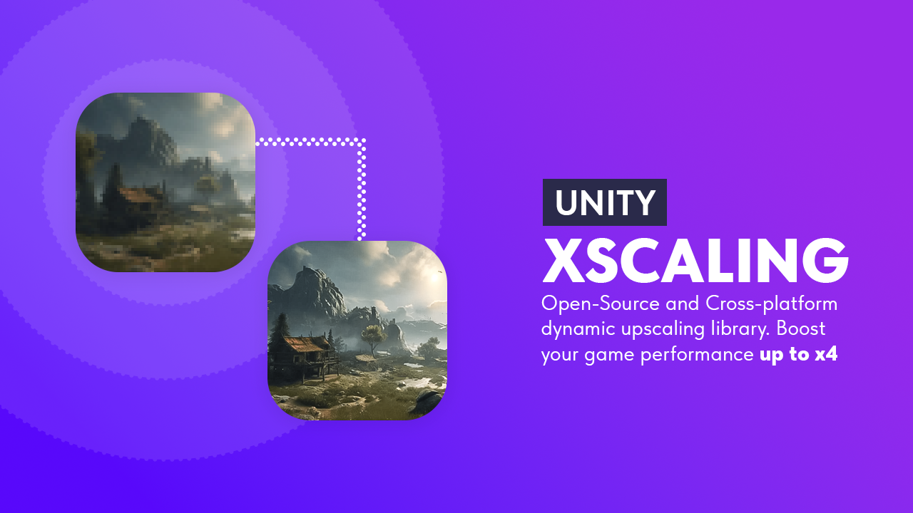 Unity XScaling: Real-Time Textures and Camera Render Upscaling by Devs Daddy
