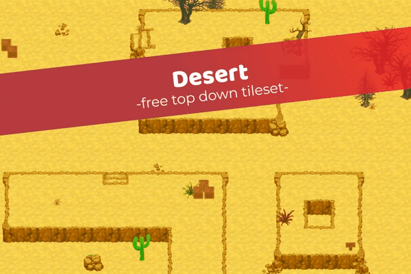 Desert - Free Top Down Tileset by ludicarts