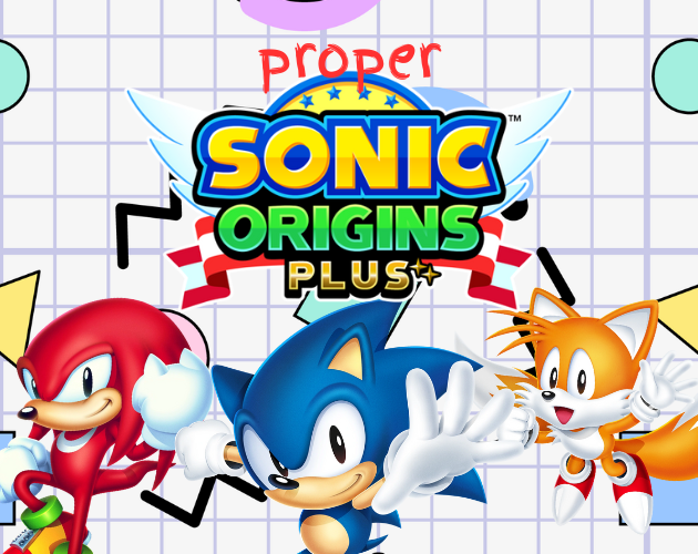 Proper Sonic Origins Plus by emowens1228
