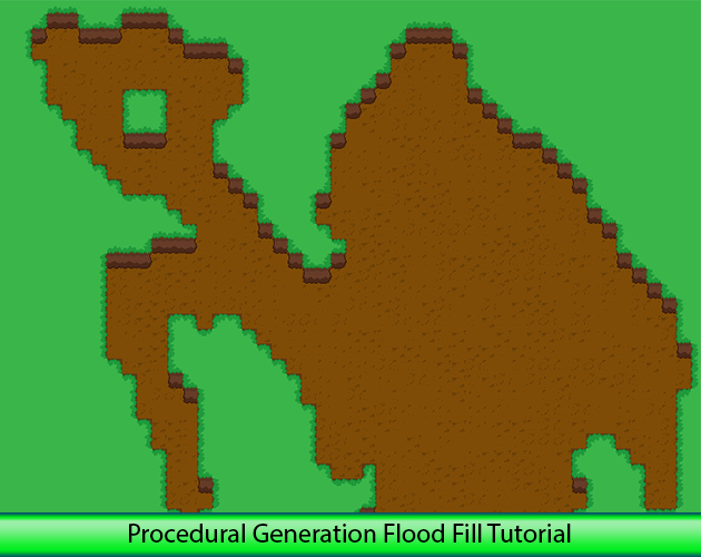 Procedural Generation Using Flood Fill (Tutorial Part 1) by frothzon