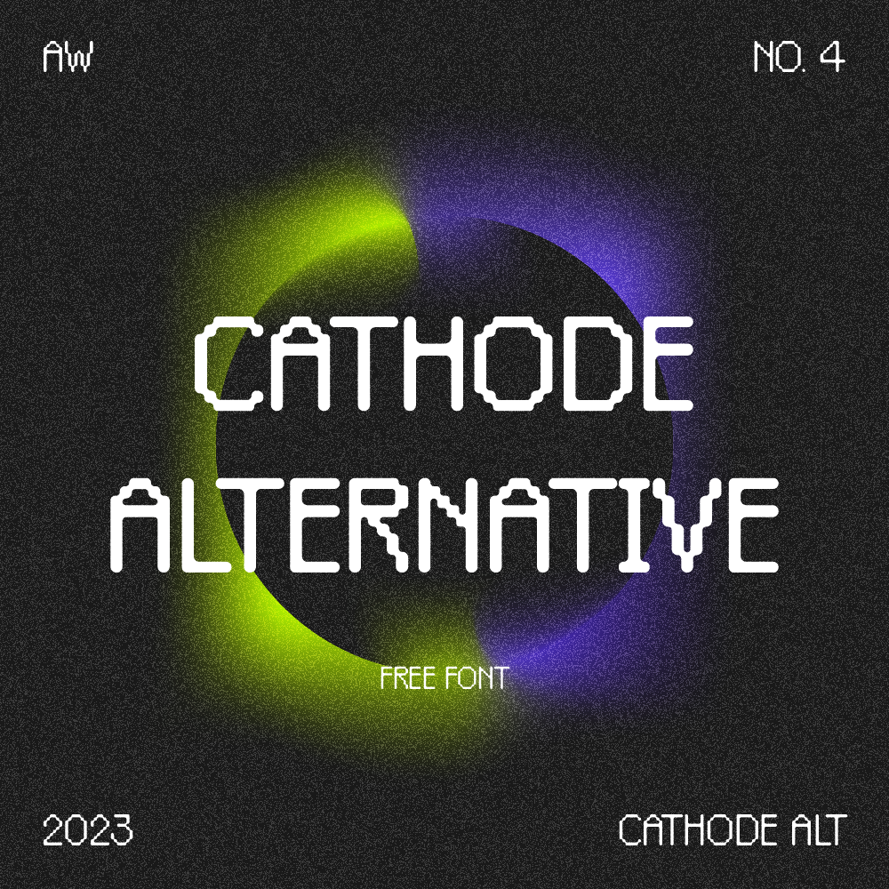 AW Cathode Alt Font by Walex