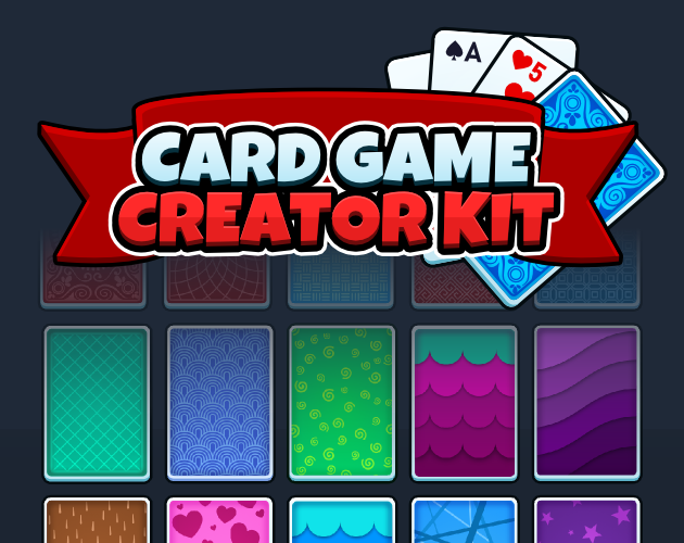 Card game creator mega kit by Robert Brooks - gamedeveloperstudio.com