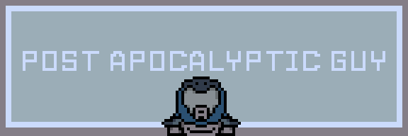 2D Sprite - Post Apocalyptic Guy by mr_stemistocles