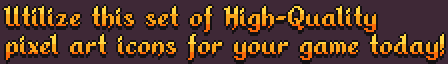 Pixel Icons - Spells & Skills by Benvictus