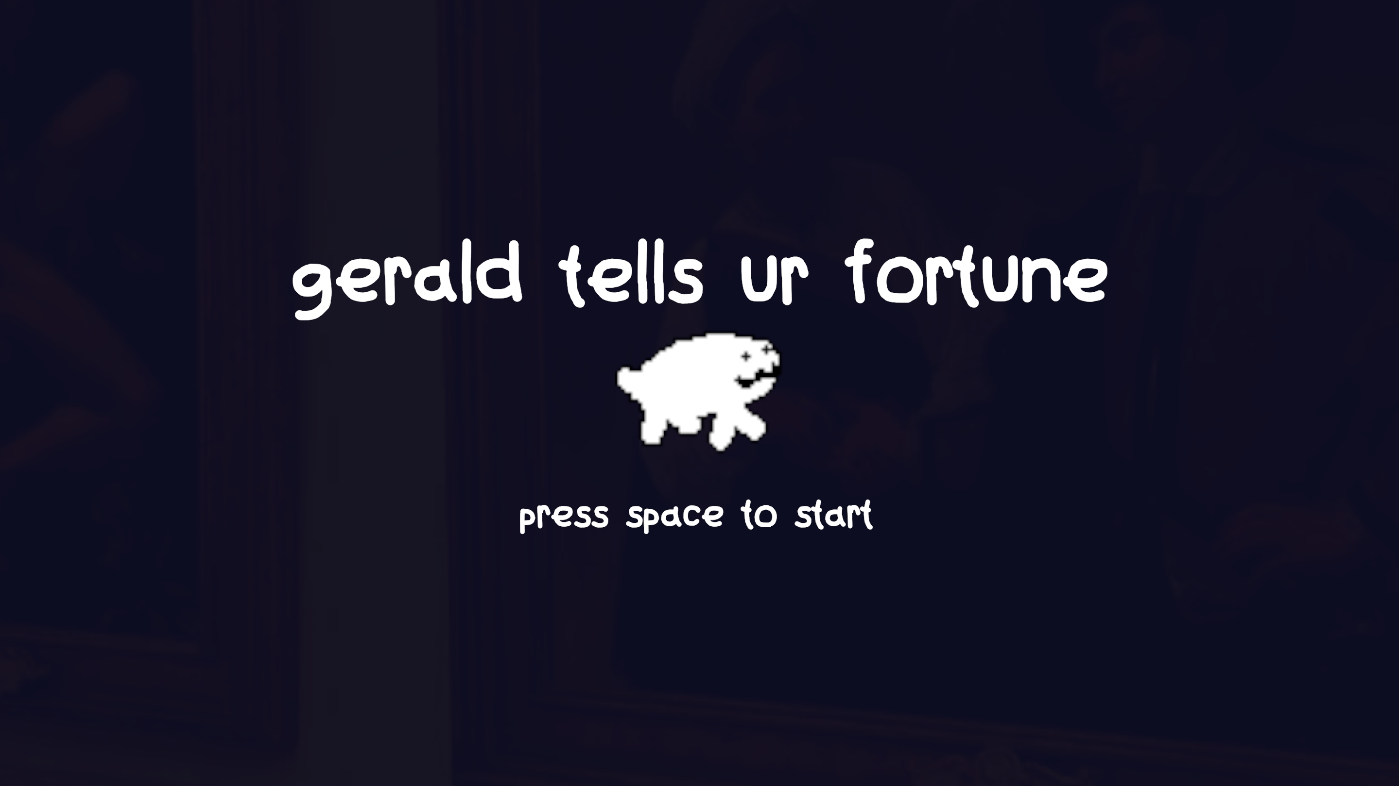 gerald tells ur fortune by sydastry