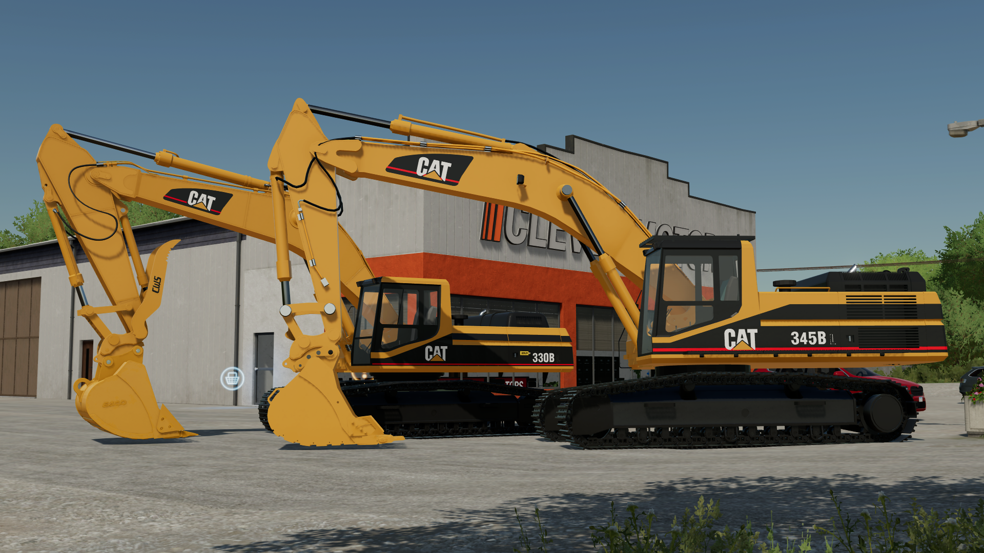FS22 Cat L/B Series Excavator Pack by GEM Group Modeling & Edits