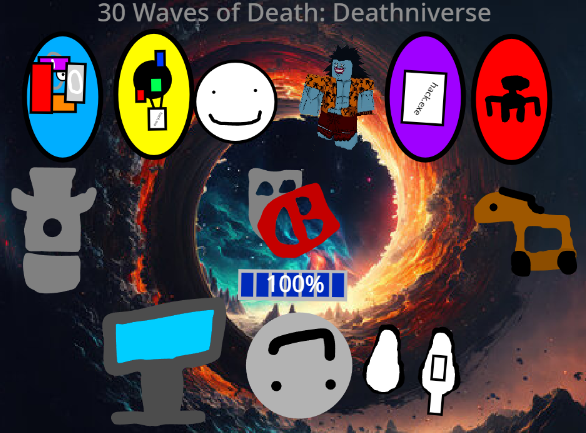 30 Waves of Death: Deathniverse by Mr.manv
