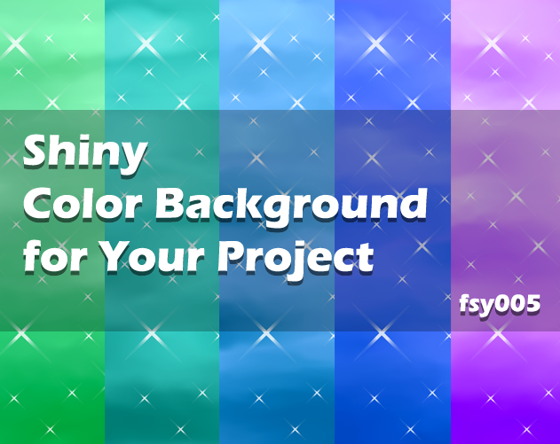 Shiny Color Background for Your Project by fsy