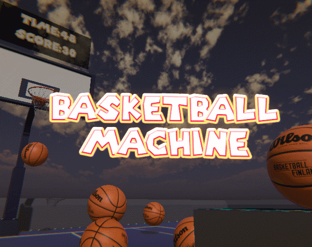 VR-籃球機 | VR-Basketball Machine by xchenxxchenx
