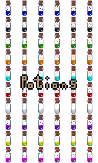 Animated Potions (assets pack) by Vexnar
