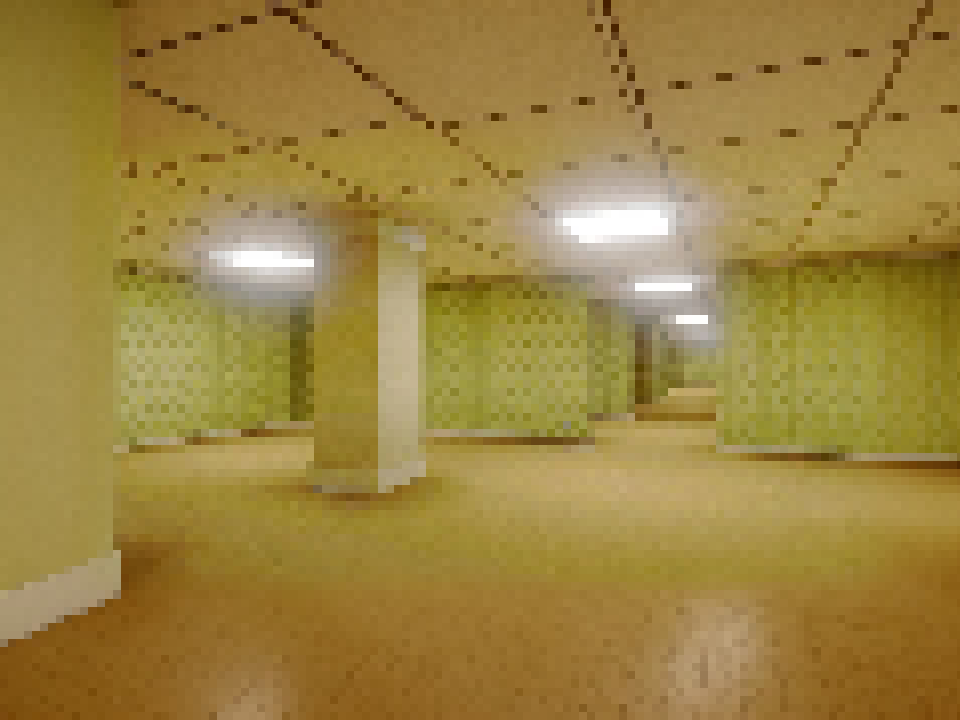 The Backrooms Pixeled by F Foxy - Joshua Croker
