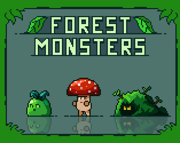 Forest Monsters 2D Pixel Art by MonoPixelArt