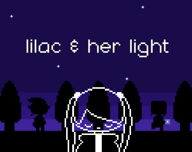 lilac & her light by npckc for Yuri Game Jam 2018 - itch.io
