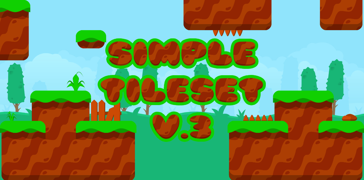 2D Simple Tileset V.3 by Bedirhan AKKURT