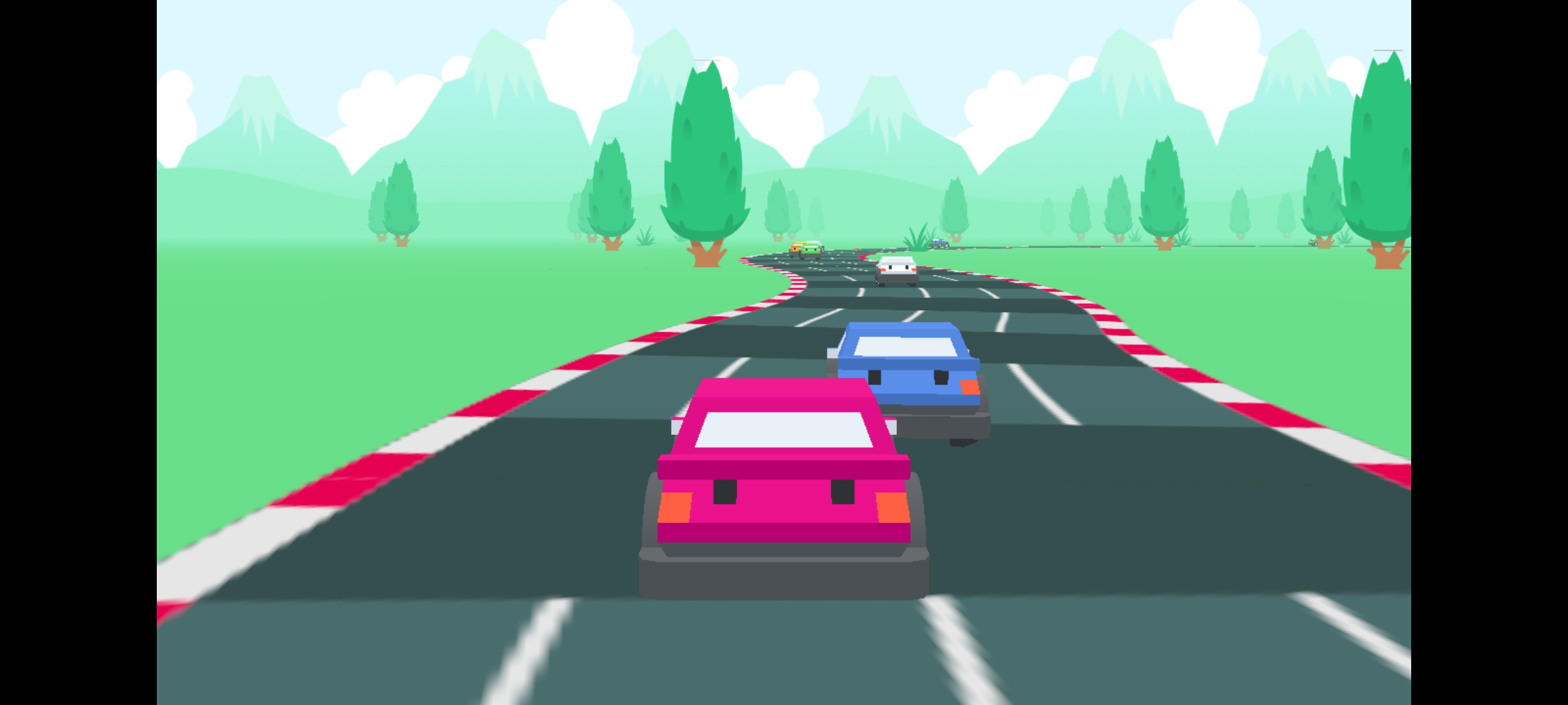 3d racing game by Qasim Riaz