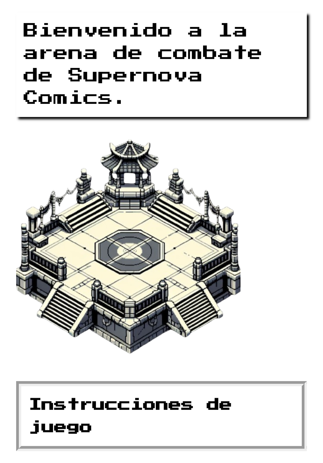 Arena de combate de Supernova Comics by lucasupernova