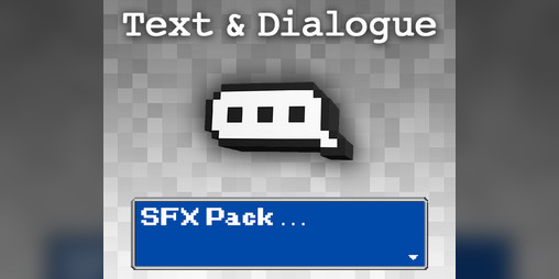 Text & Dialogue SFX Pack by Chris Logsdon
