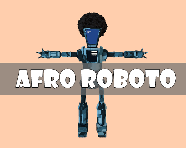 Afro Roboto by Wobblegut Studios