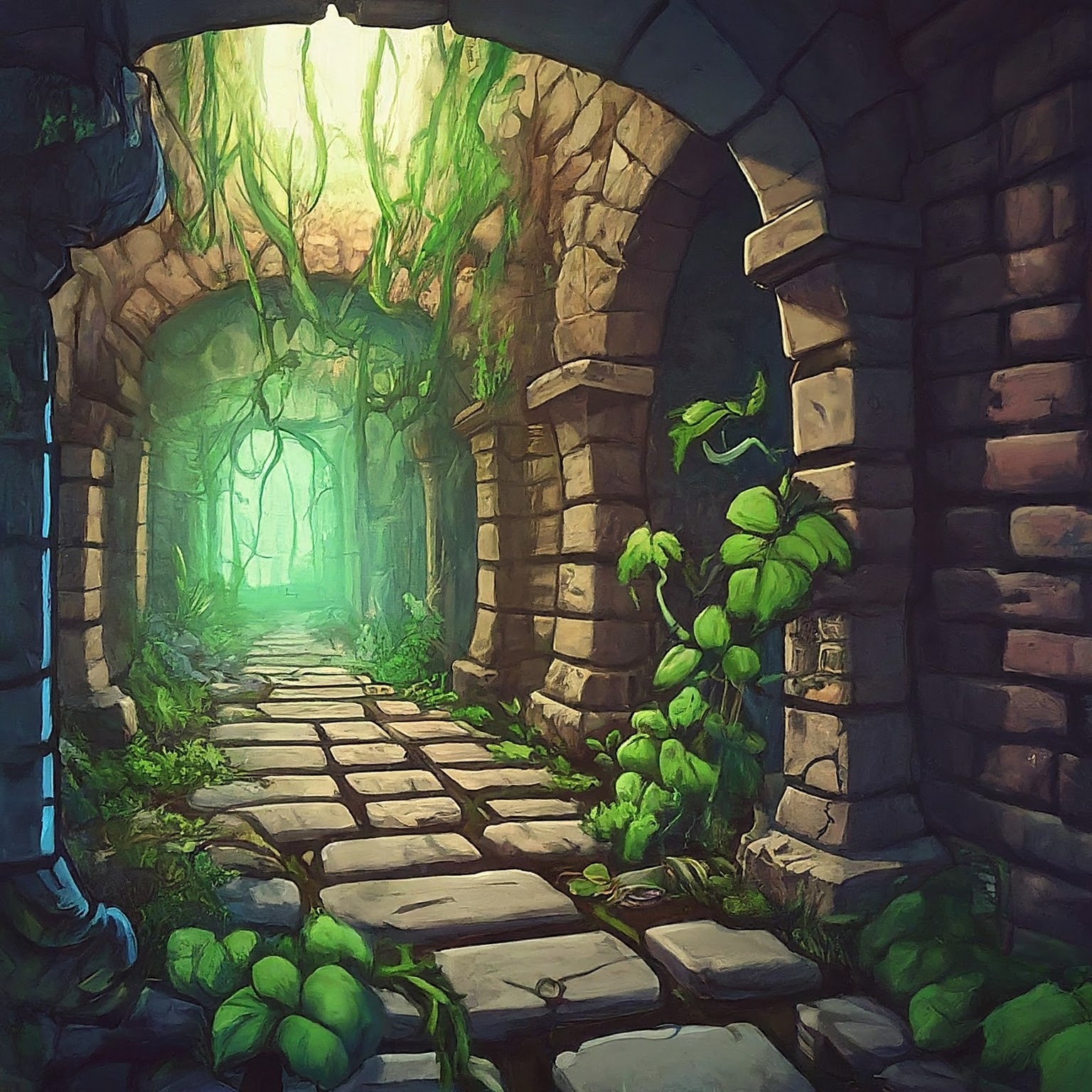 Free CC0 Dungeon Backgrounds Pack by The Outlander