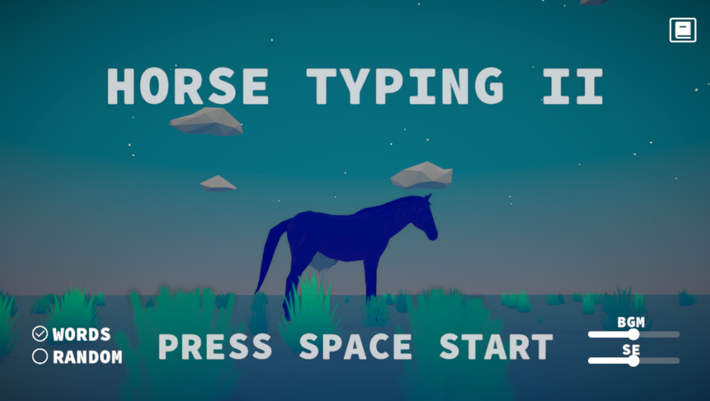 horse typing II by trefun