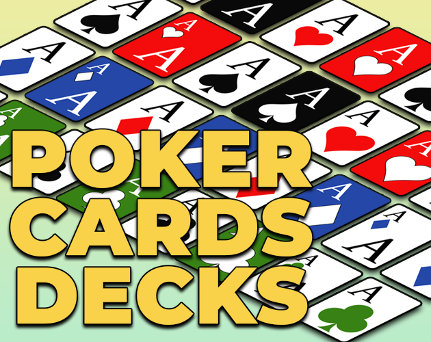 Poker Card Deck Collection by PabloGameDev