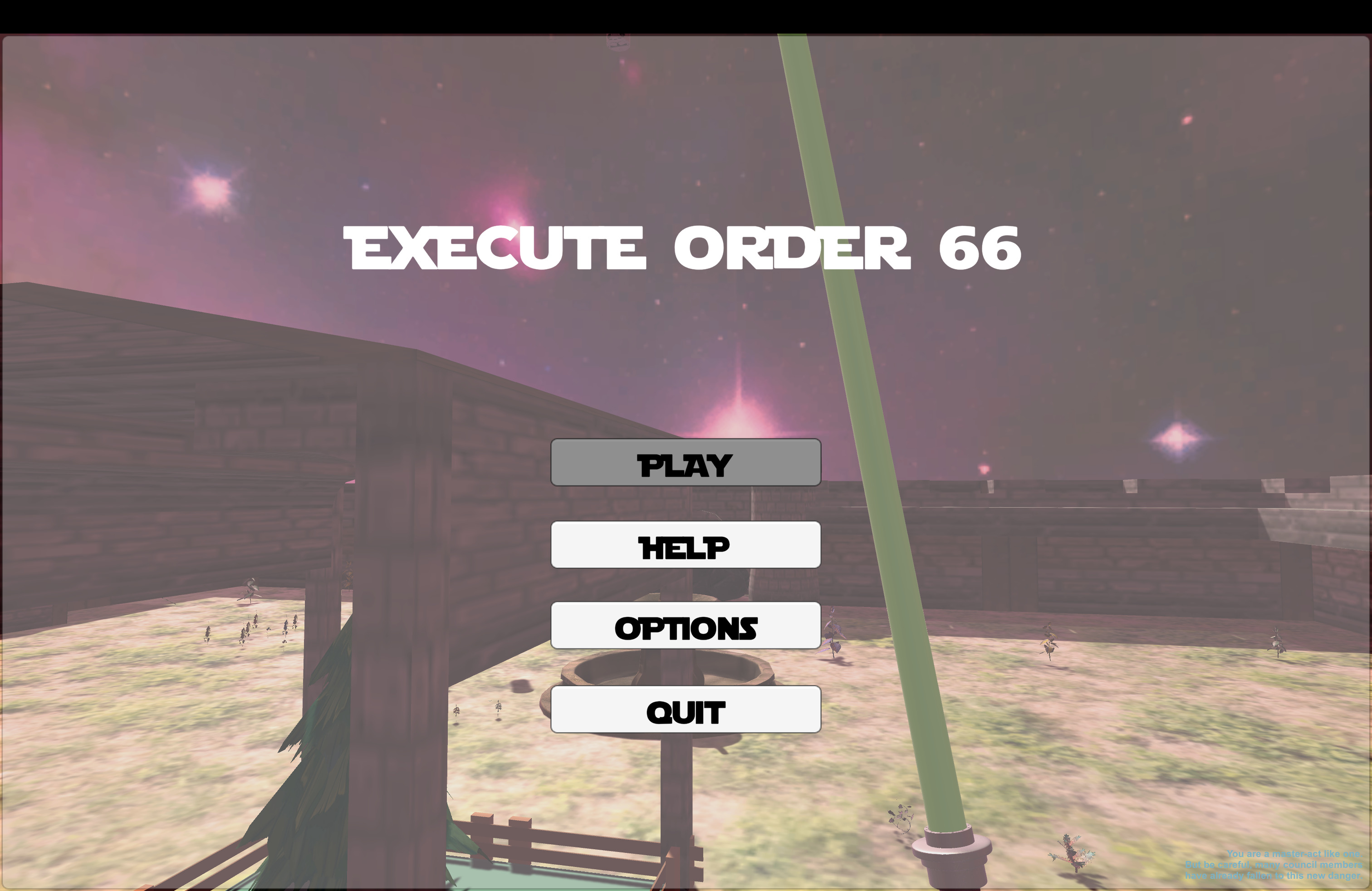 Execute Order 66 by JediMasterAna for ASU Game 2 - Spring 2024 Showcase ...