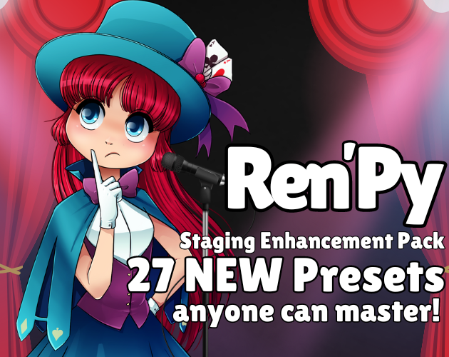 Make Visual Novels! RenPy Staging Enhancement Pack by Stella ...