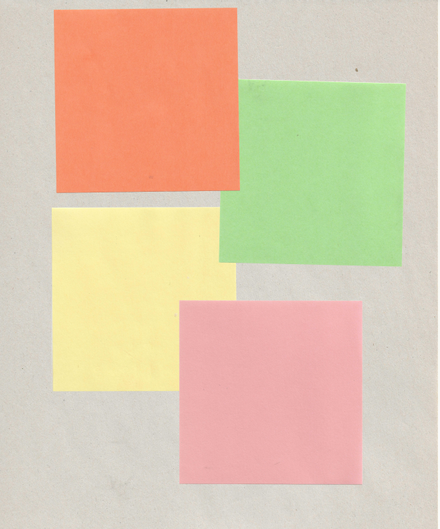 HQ recycled paper + sticky note texture by alexuisss