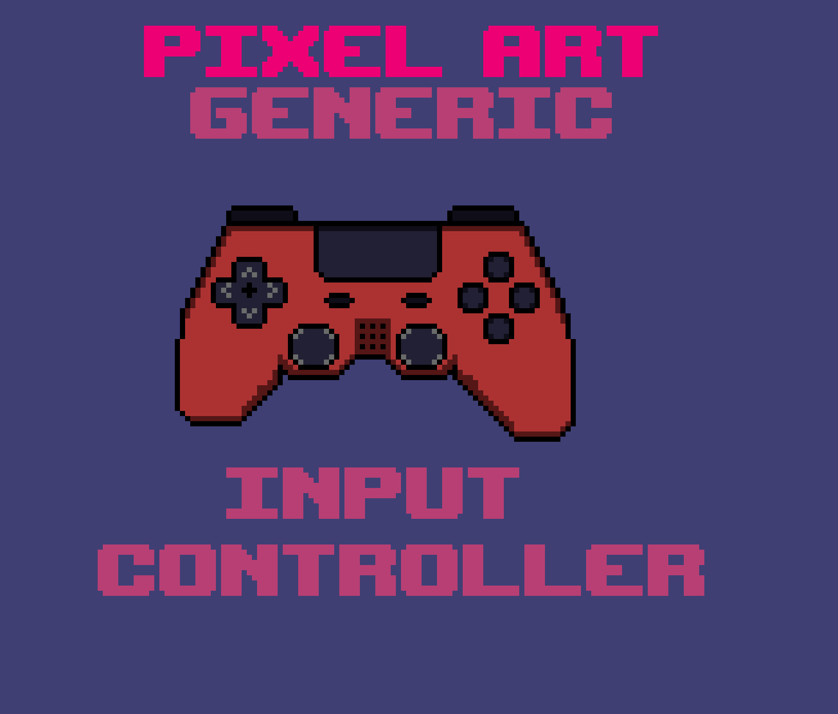 PIXEL ART GENERIC INPUT by Richard Macedo