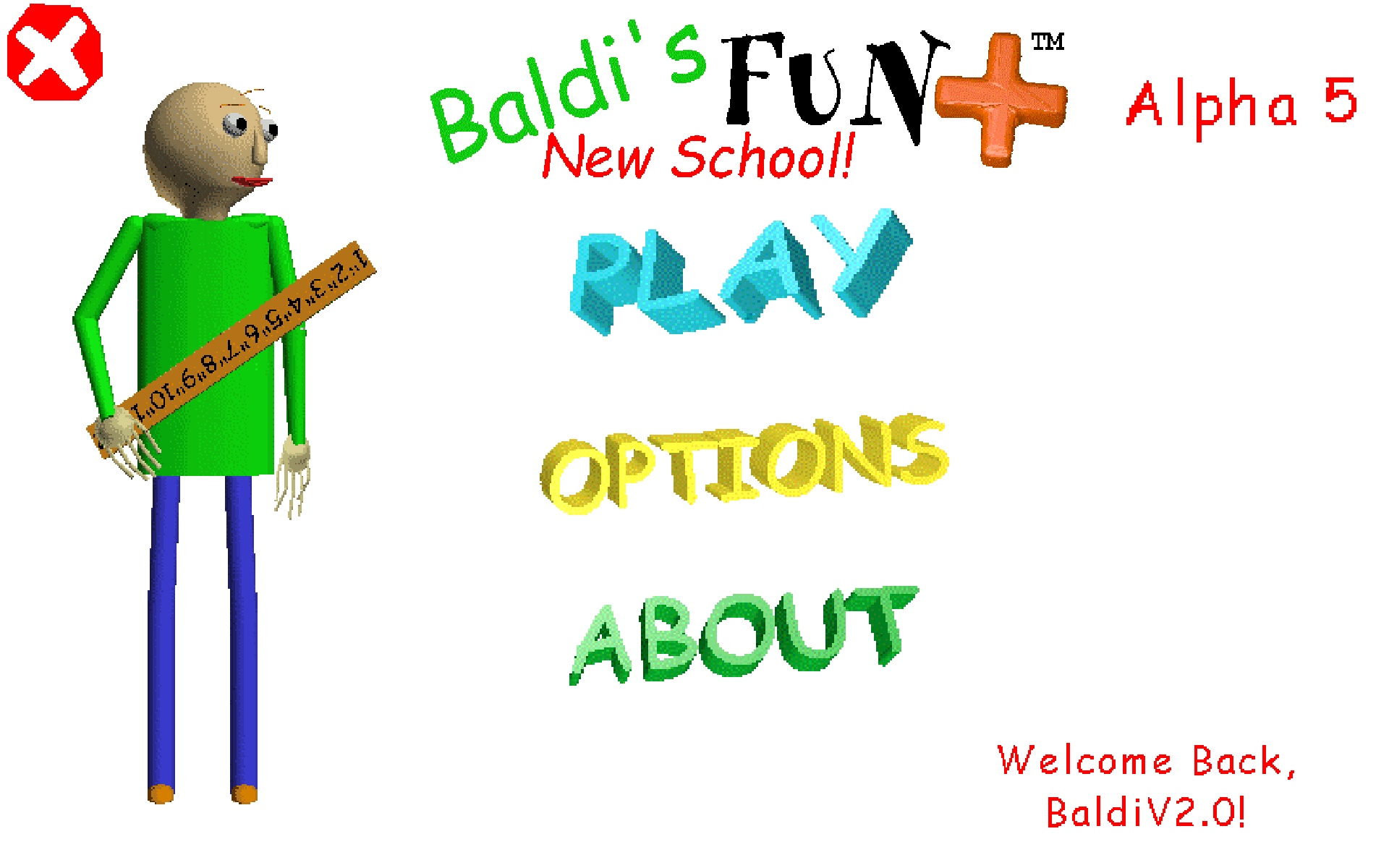 Baldi's Fun New School Plus Alpha 5 Android by Baldi V2.0