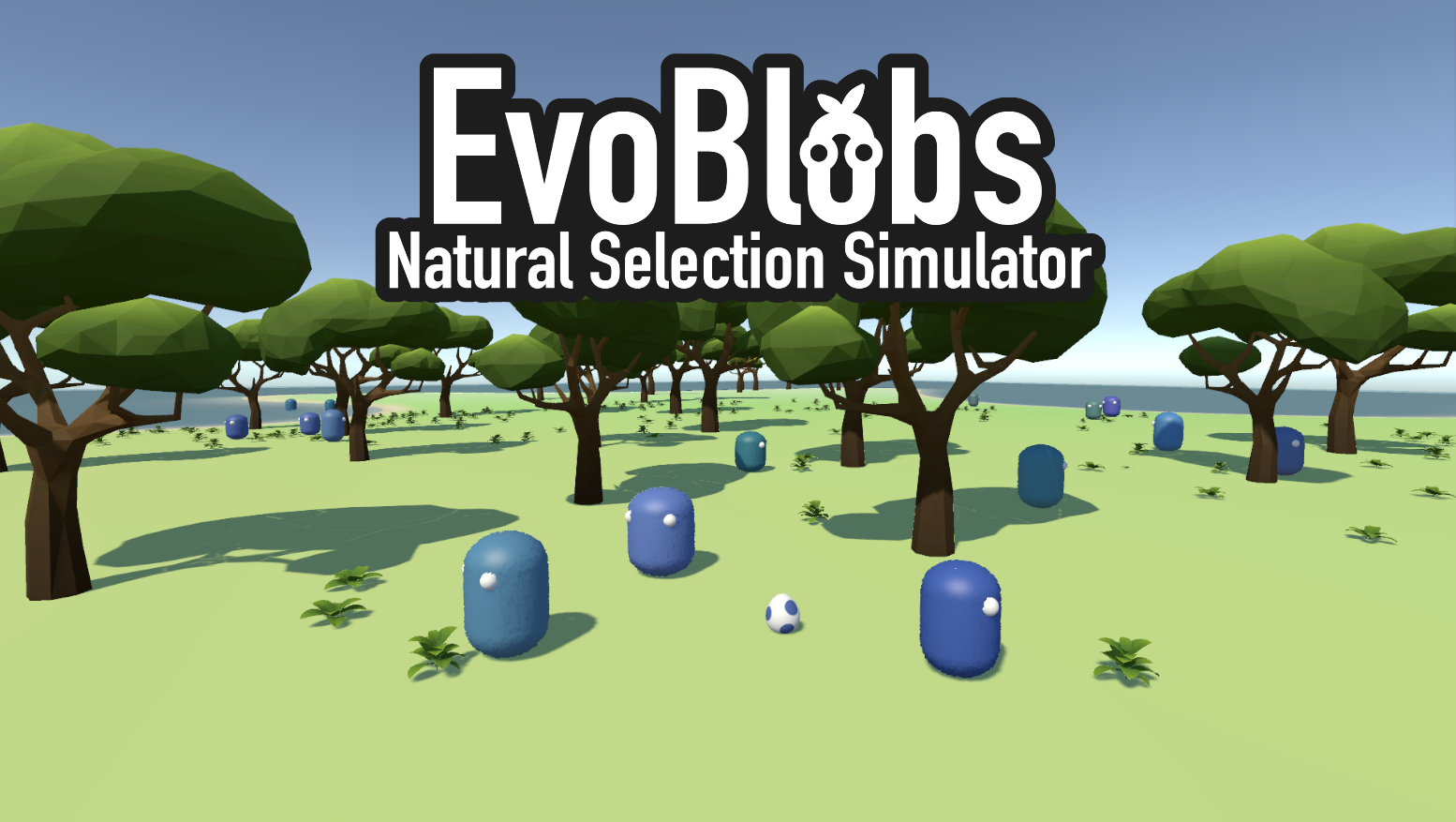 EvoBlobs: Natural Selection Simulator by Spoeti