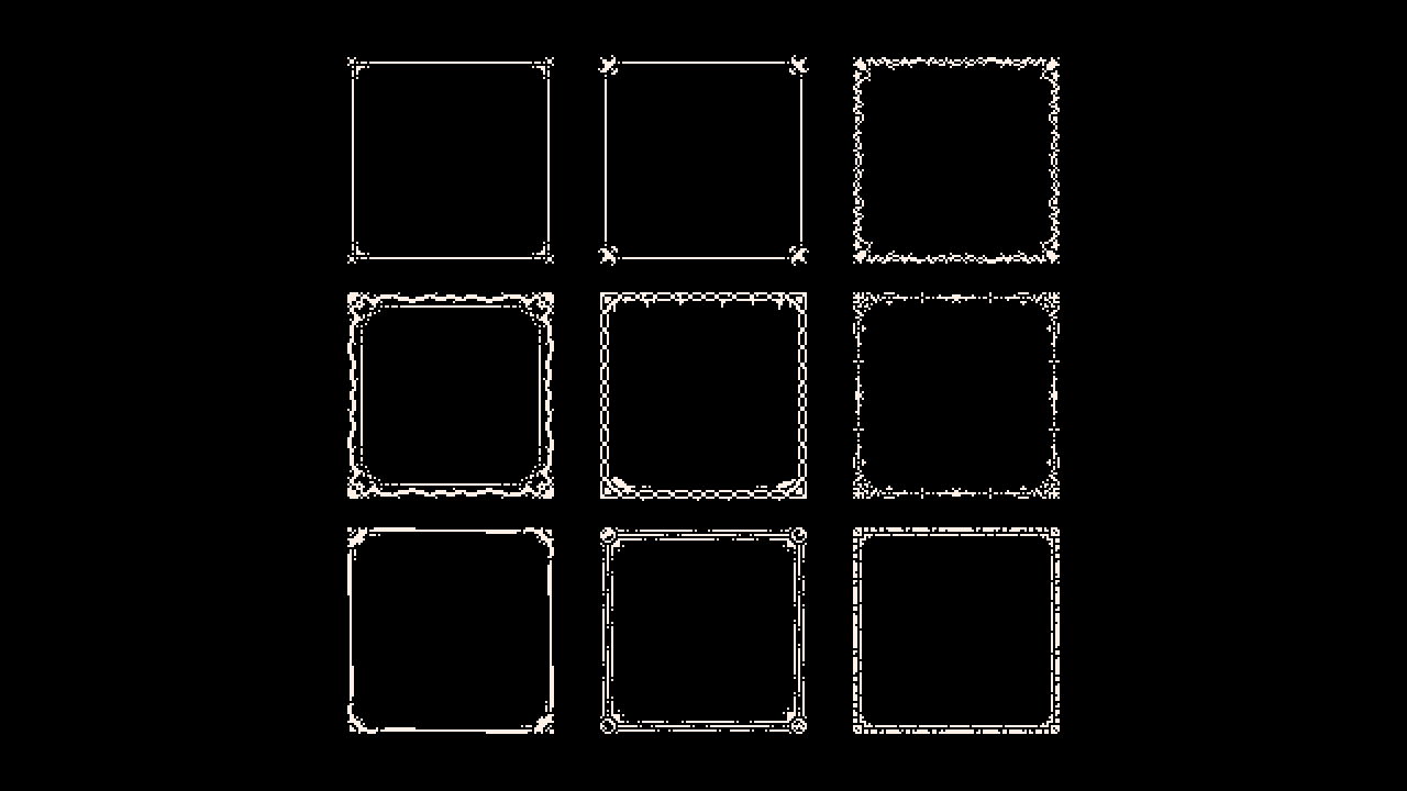 Hexany's 1-bit UI Panels by Hexany Ives