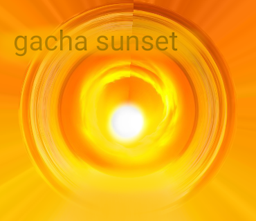 Gacha sunset by Sashavo