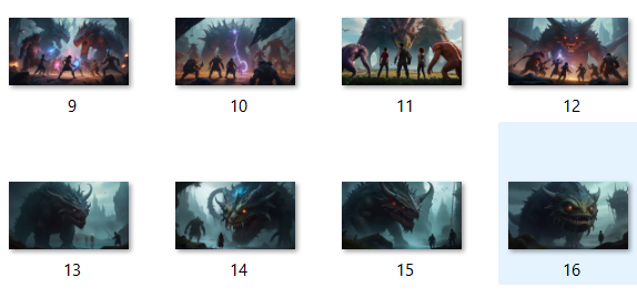 Dragon Fury-2d game backgrounds by Gallery City