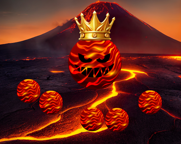 evil lava ball by aminex66 for Micro Jam 013: Lava ($$ Prizes) - itch.io