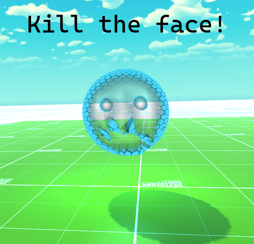 Game Launch - Kill the face! by Hatchi_DEV