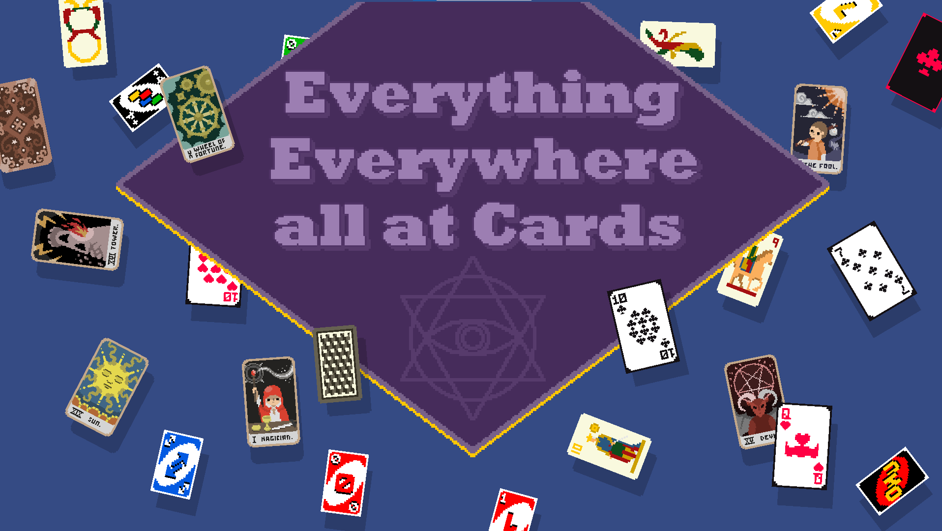 Everything Everywhere all at Cards by Matthew Coder