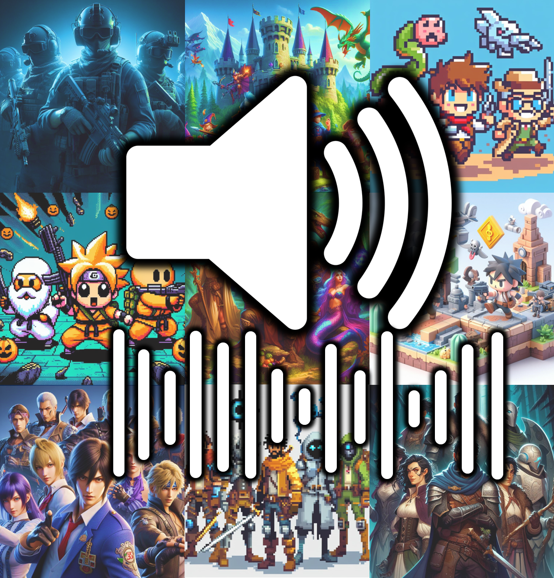 Collection of 100+ Background Music BGM Assets by Jimmy Vegas Game Studios