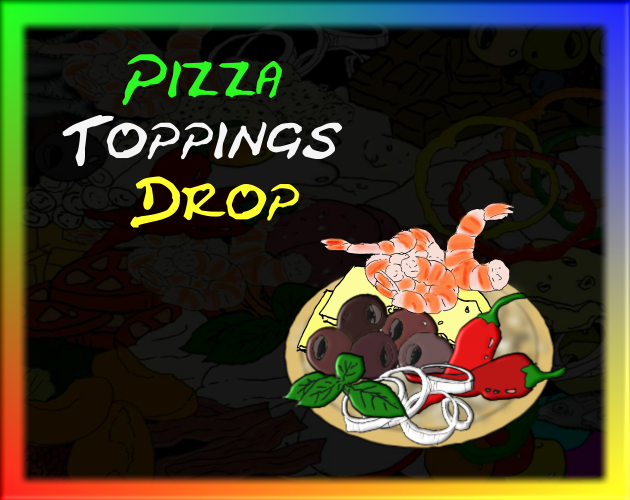Pizza Toppings Drop by Evolutionary Games