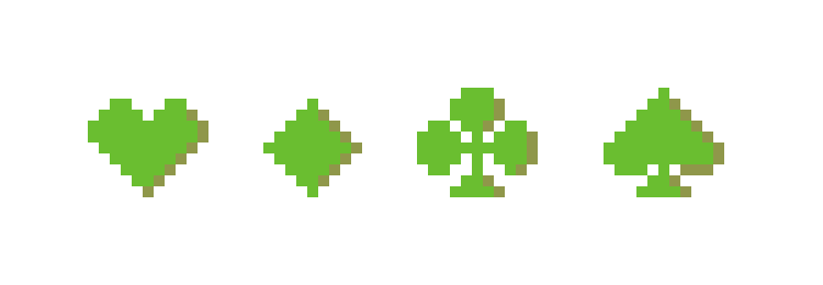 Pixel Poker Cards by Aspecs Gaming