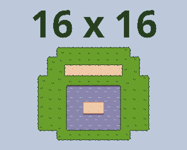 Grassy Top-down Tileset by RingoSnoop