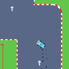 2D arcade racing game (WIP) - itch.io