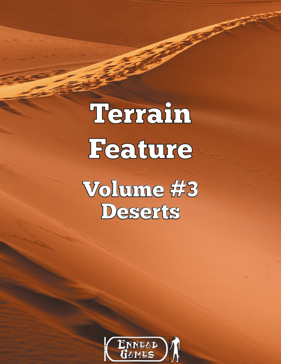 Terrain Feature Volume #3 - Deserts by Ennead Games