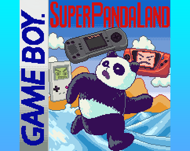 Super Panda Land by Retro Gaming Panda